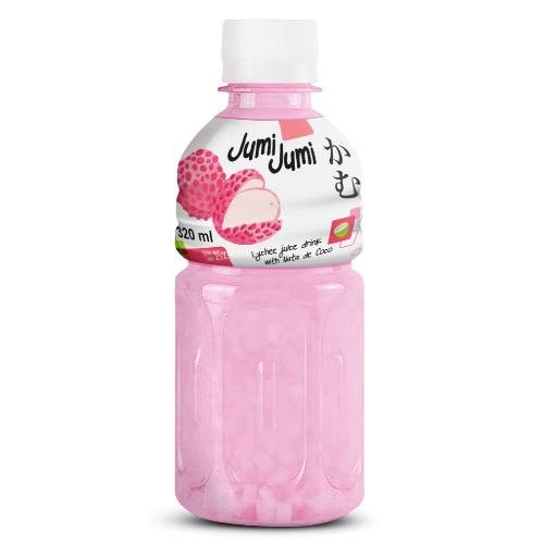 Napój Jumi Jumi Liczi z Nata De Coco 320 ml PET x6