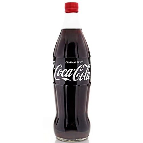 Napój Coca Cola 1000 ml Napój Szkło x9